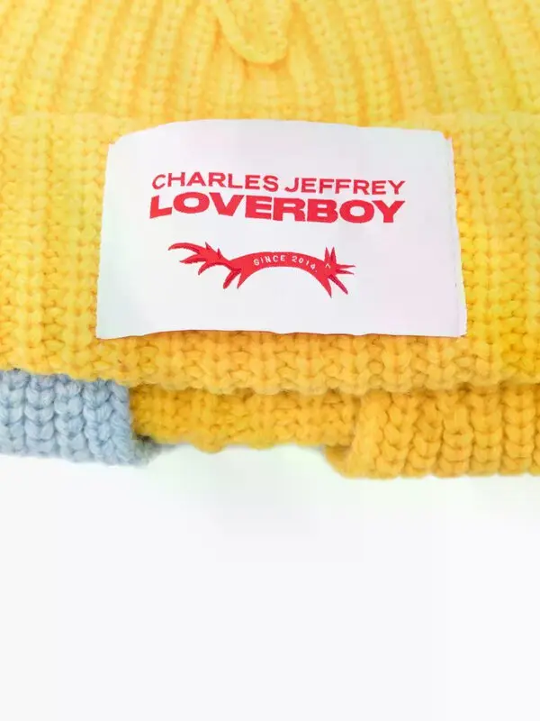CHARLES JEFFREY Chunky Ribbed Beanie
