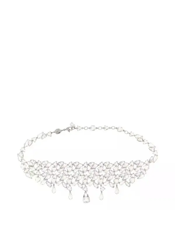 SWAROVSKI Mesmera Teardrop Choker - Silver