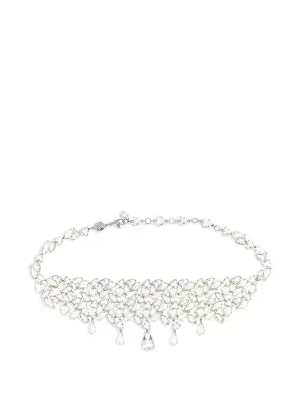 SWAROVSKI Mesmera Teardrop Choker - Silver