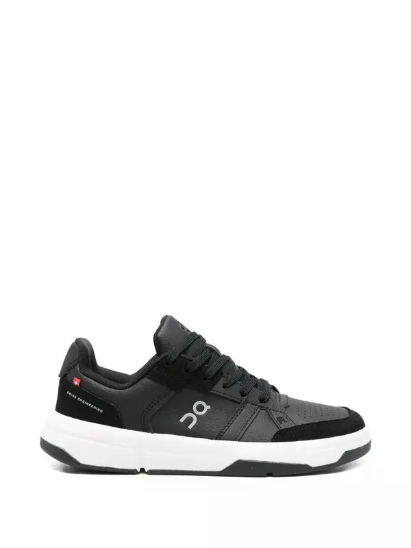 On Roger Clubhouse Lace-up Sneakers - Black