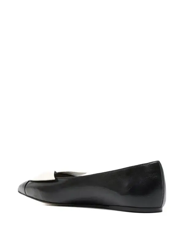 FERRAGAMO Bow Pointed Ballet Flats
