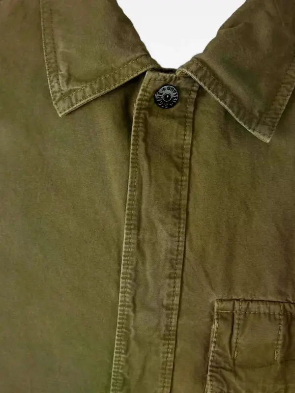 Stone Island Chest-pocket Short-sleeve Shirt - Green