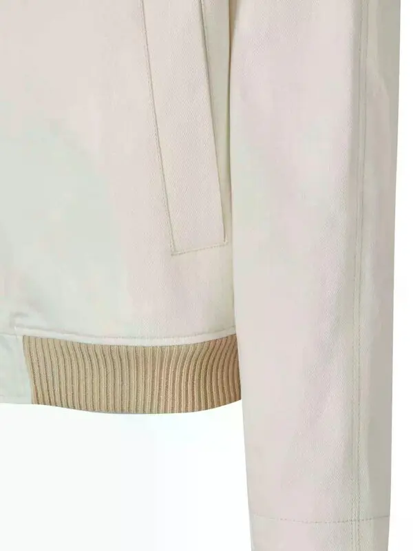 WALES BONNER Denim Jacket - Neutrals