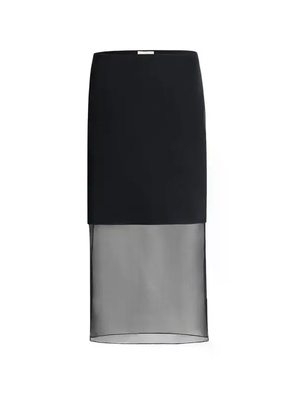 Khaite Sybil Midi Skirt