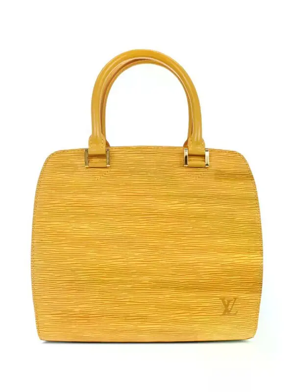 LOUIS VUITTON 1998 Epi Pont Neuf Tote Bag - Yellow