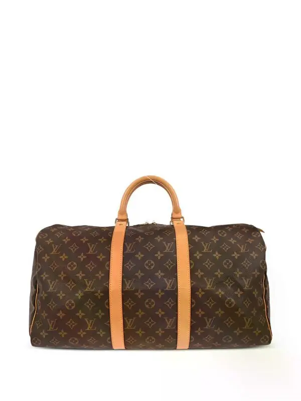 LOUIS VUITTON 1997 Keepall 50 Duffle Bag - Brown