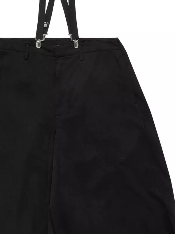 Comme Des Garçons Suspenders Cropped Trousers