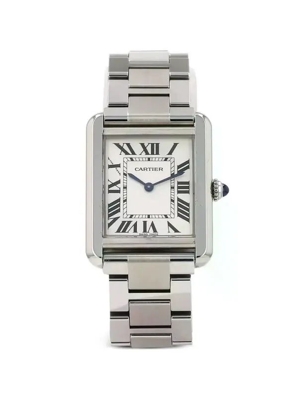 CARTIER 2010 Tank Solo 31mm Watch - White