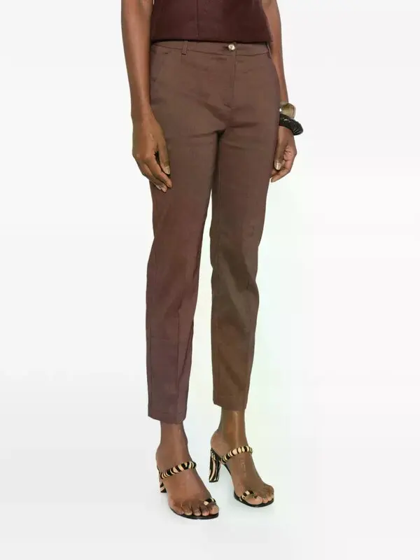 Pinko Belt-loops Trousers - Brown