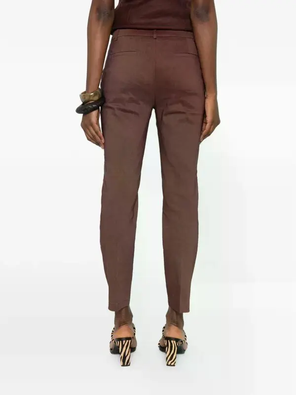 Pinko Belt-loops Trousers - Brown