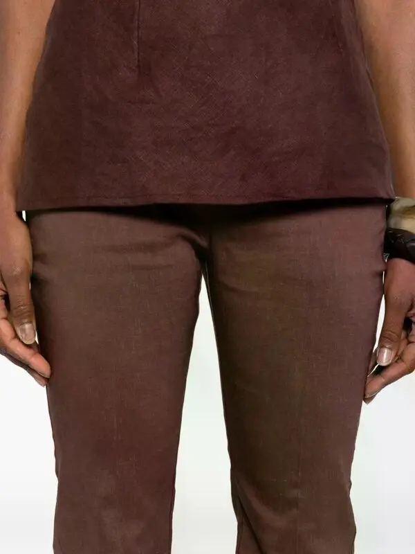 Pinko Belt-loops Trousers - Brown