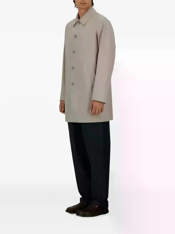 Herno Welt-pockets Button Coat
