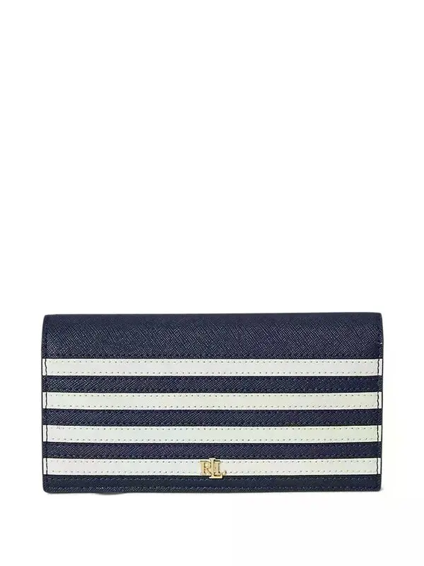 Ralph Lauren Striped Wallet - Blue