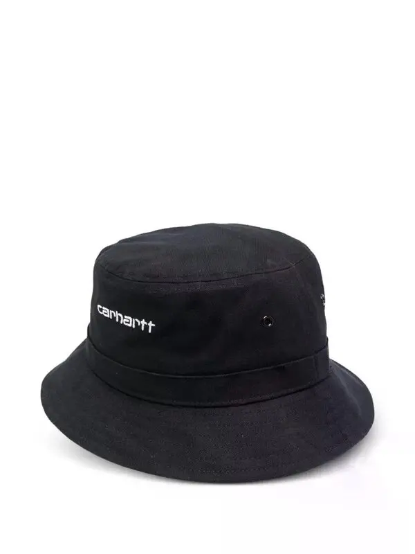 Carhartt Work In Progress Embroidered Logo Bucket Hat - Black
