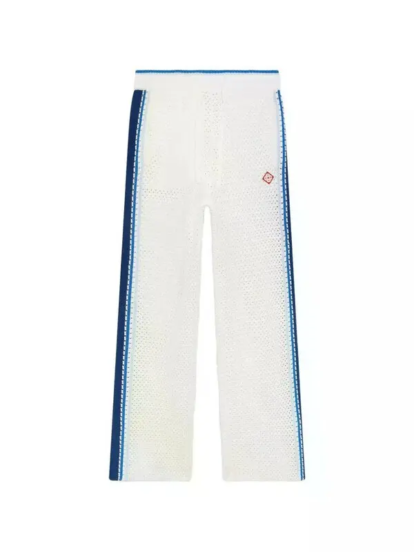 Casablanca Side-stripe Knitted Trousers
