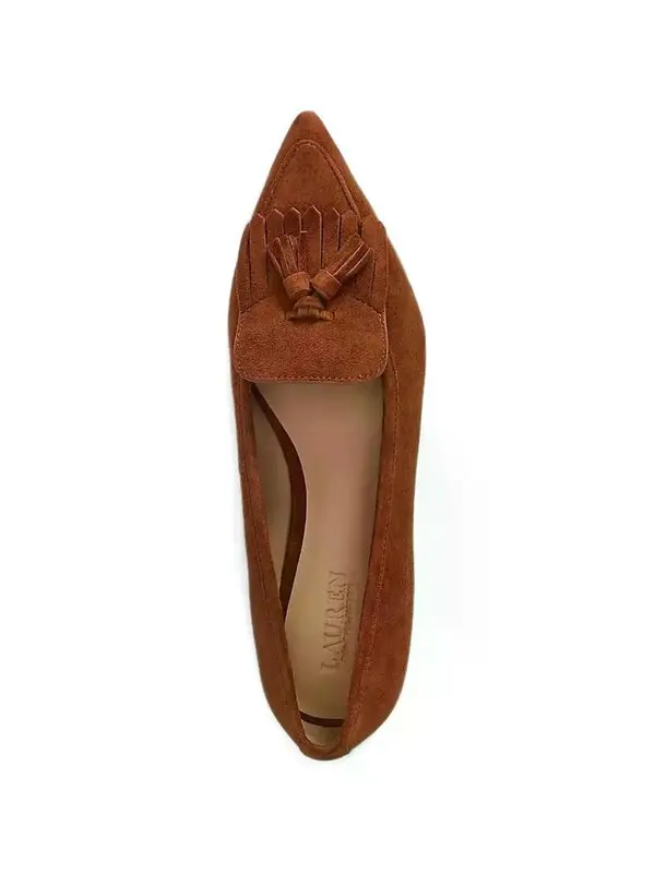 Ralph Lauren Pointed Pumps With Tassel Detail
