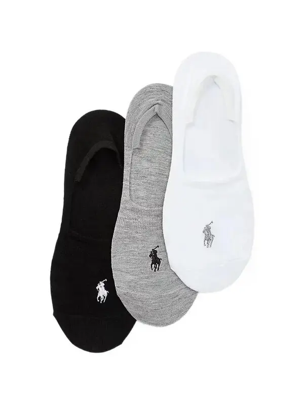 Polo Ralph Lauren Logo-embroidered Socks - White