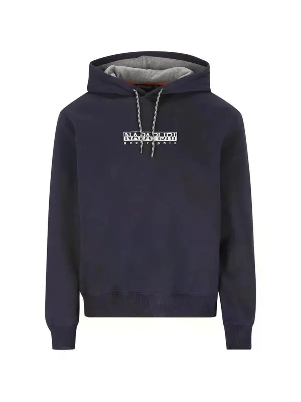 NAPAPIJRI Logo-print Hoodie - Blue