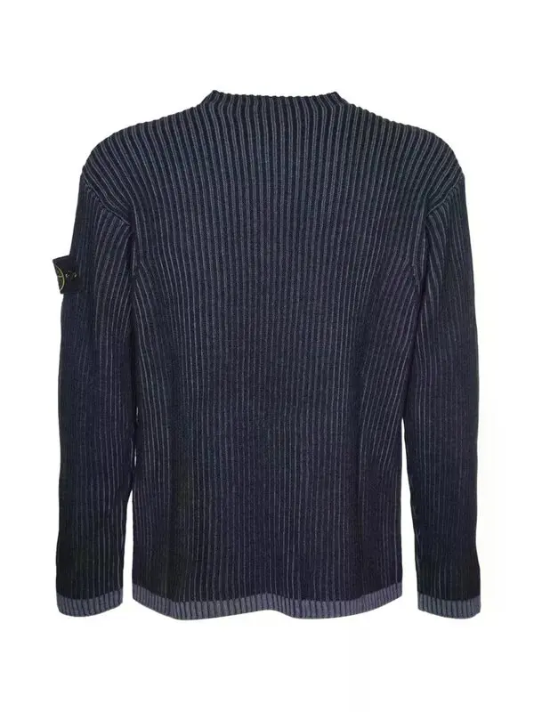 Stone Island Ribbed Crew-neck Jumper