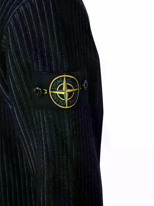 Stone Island Ribbed Crew-neck Jumper