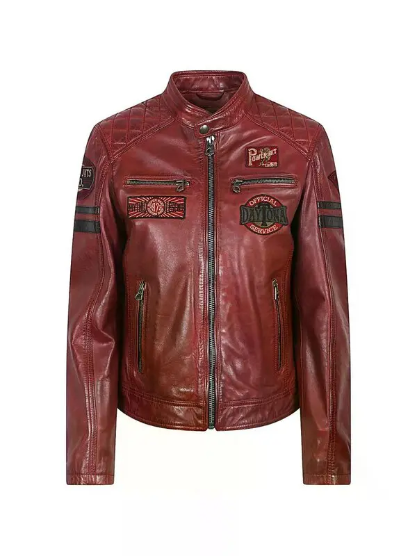 DAYTONA 73 Walkora Brushed Biker Jacket
