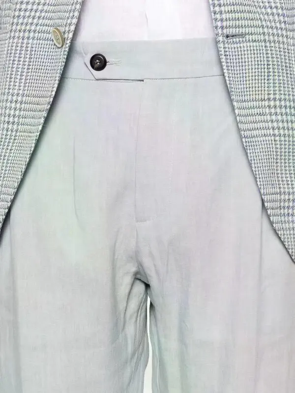 Eleventy Pleated Trousers - Blue