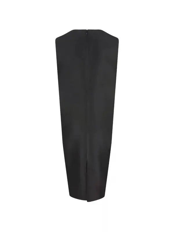 Balenciaga Cocoon Midi Dress - Black