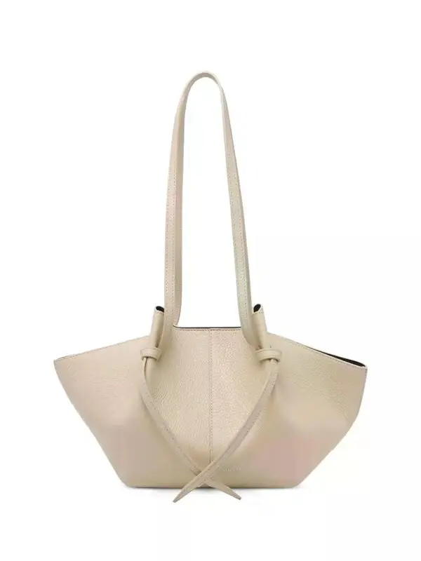 Yuzefi Satchel With Knot Detail - Neutrals