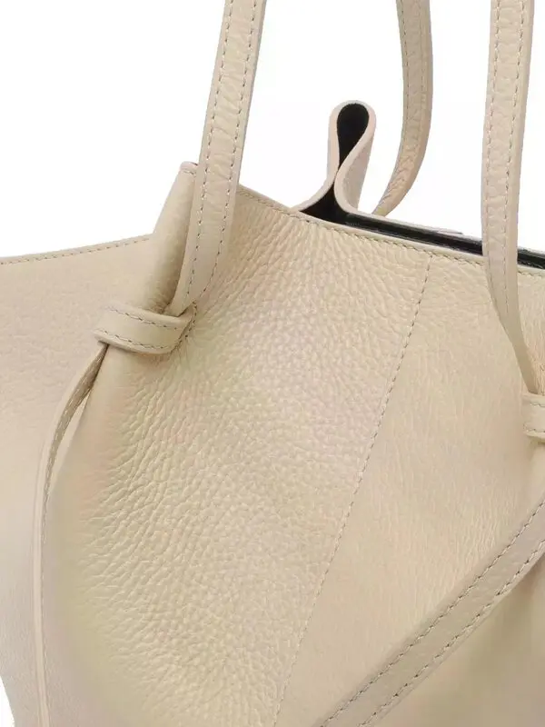 Yuzefi Satchel With Knot Detail - Neutrals