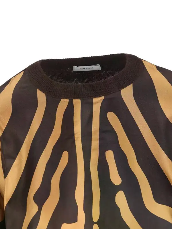 FERRAGAMO Animal-print Sweater