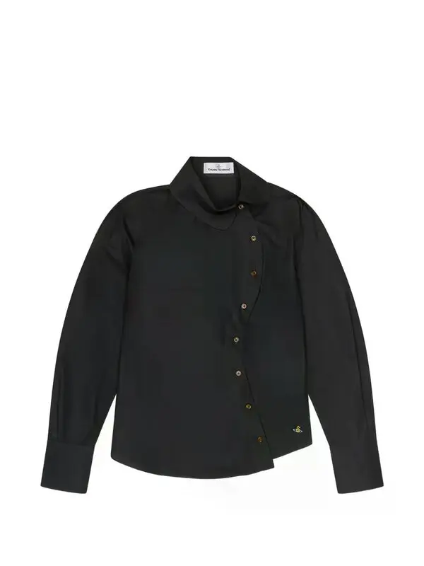 VIVIENNE WESTWOOD Bella Asymmetric Shirt - Black