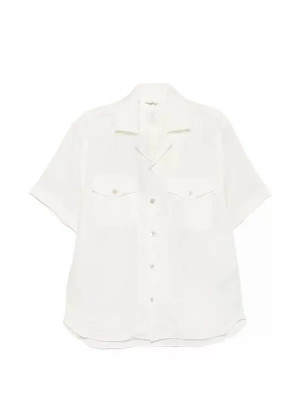 Eleventy Pocket Shirt - White