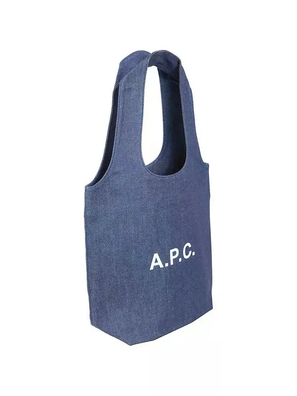 A.p.c. Ninon Printed Denim Tote Bag