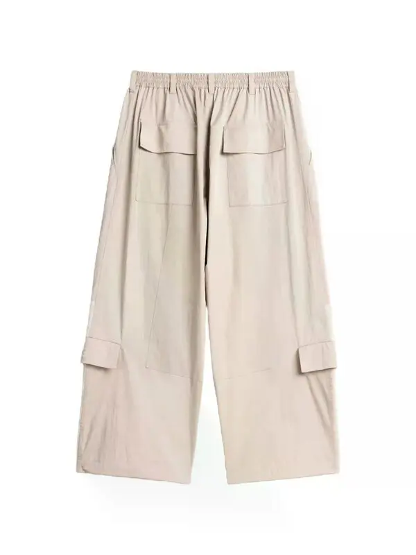 Y3 Colourblock Cotton Trousers