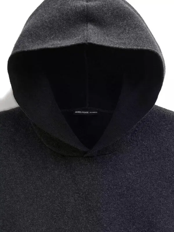 JAMES PERSE Hooded Wool Poncho