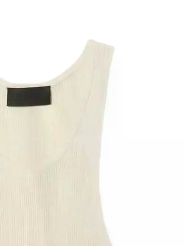 NILI LOTAN Scoop-neck Sleeveless Tank Top