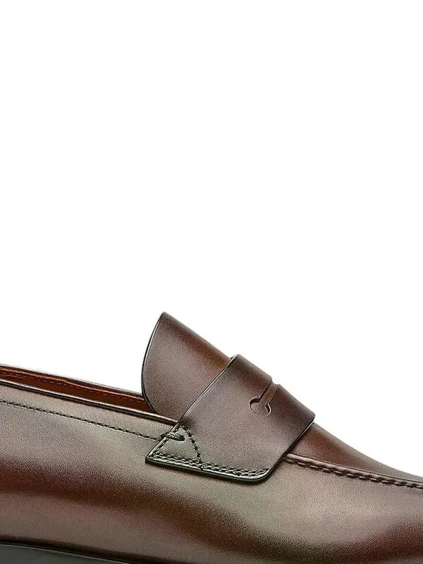 Zegna Leather Loafers