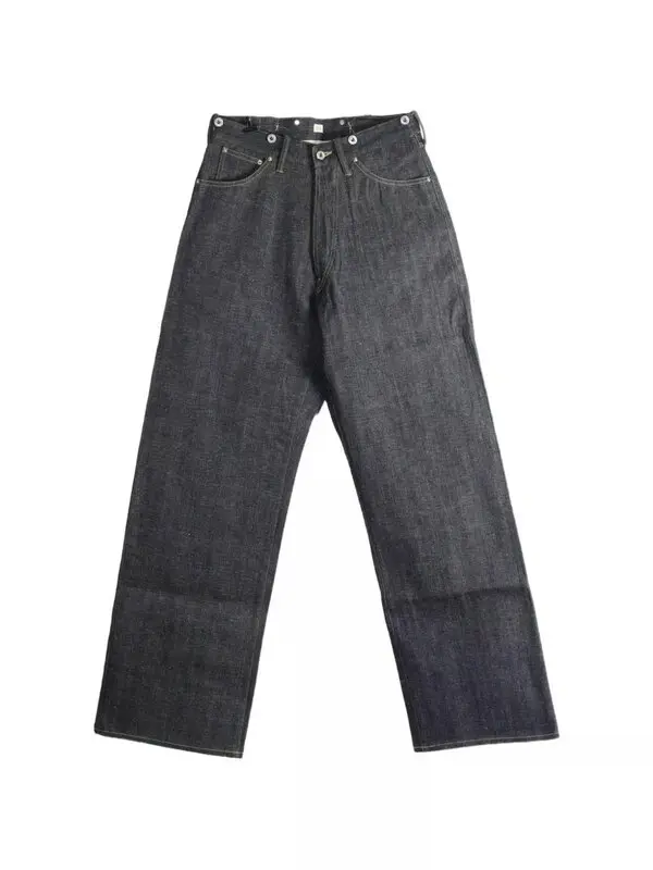 TAIGA TAKAHASHI Cinch-strap Straight-leg Jeans