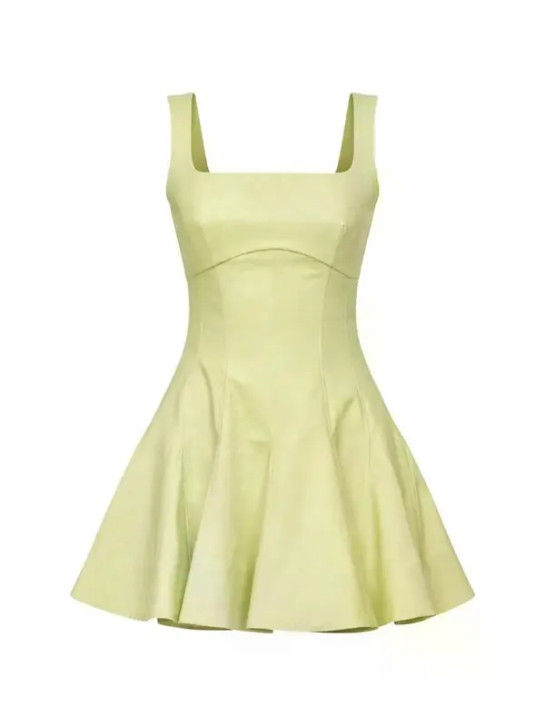 Simkhai Emslie Square-neck A-line Dress - Green