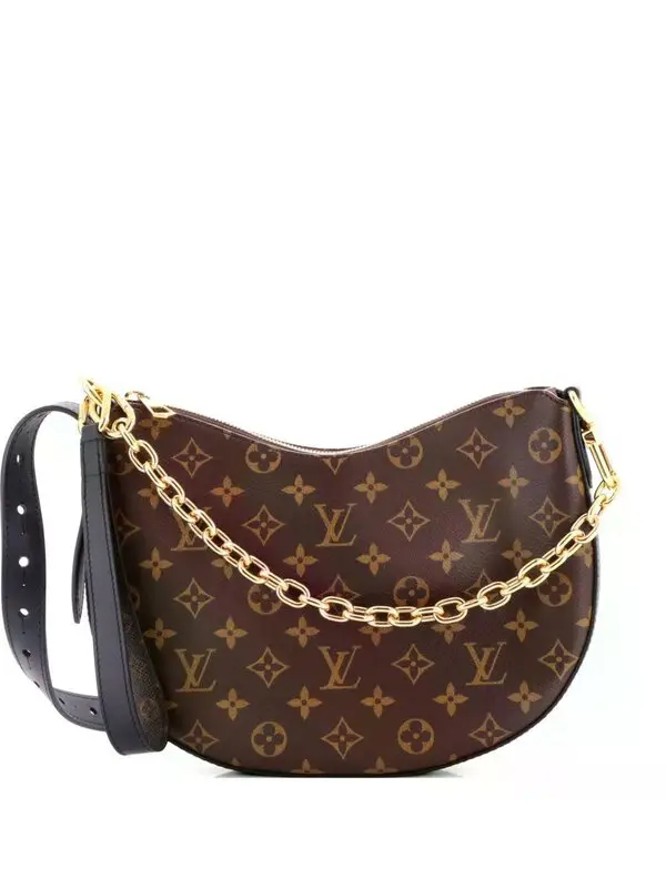 LOUIS VUITTON Cookie Handbag Monogram Canvas Bb Shoulder Bag - Black