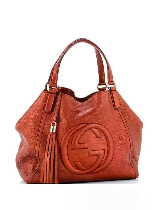 Gucci Soho Leather Medium Shoulder Bag - Brown
