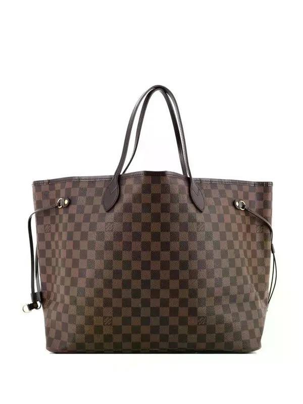 LOUIS VUITTON Neverfull Damier Gm Tote Bag - Brown