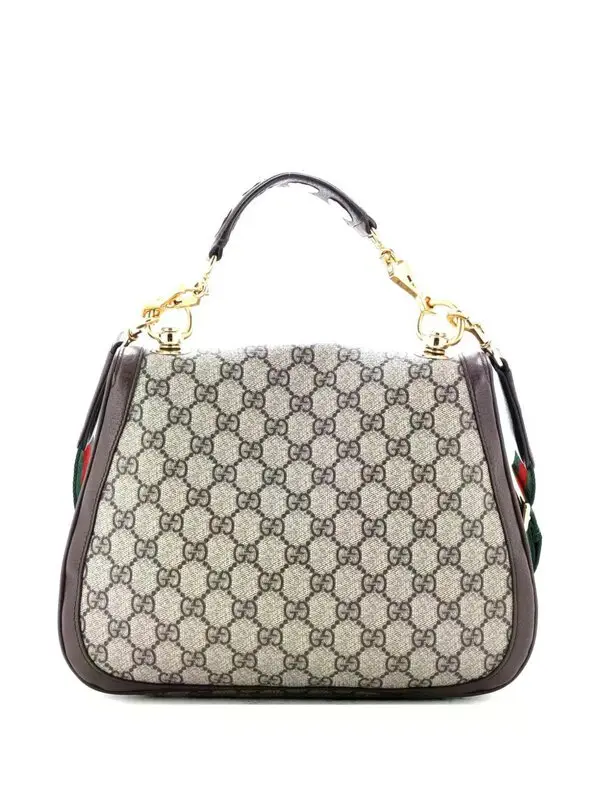 Gucci Blondie Top Handle Satchel - Brown