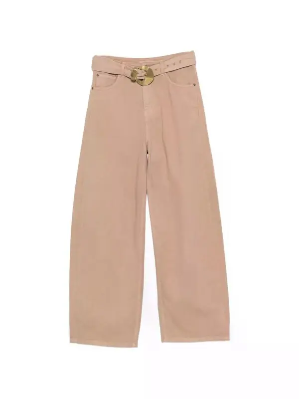 TWINSET Belt Jeans - Neutrals