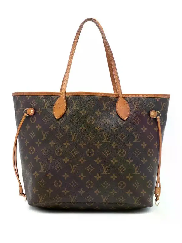LOUIS VUITTON 2013 Monogram Neverfull Mm Tote Bag - Brown