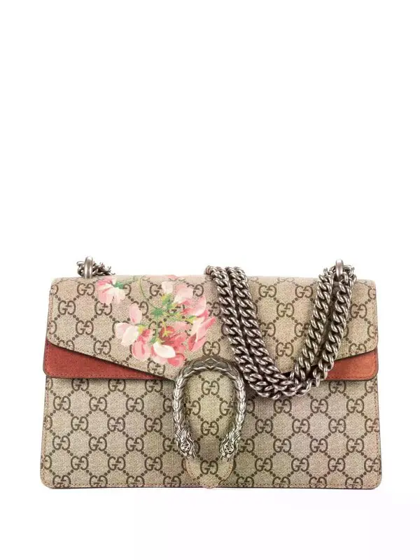 Gucci Small Blooms Dionysus Shoulder Bag - Neutrals