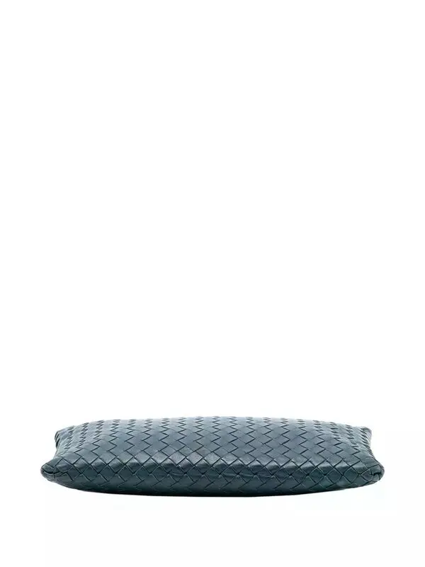 Bottega Veneta 2012-2026 Nappa Intrecciato Clutch - Blue