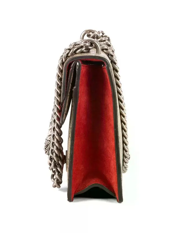 Gucci Dionysus Gg Supreme Mini Shoulder Bag - Neutrals