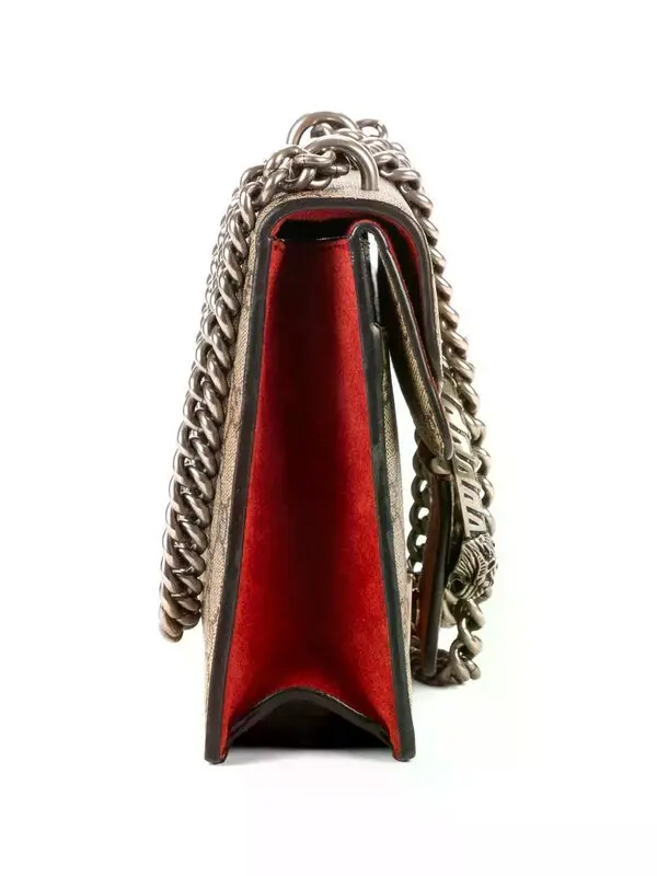 Gucci Dionysus Gg Supreme Mini Shoulder Bag - Neutrals
