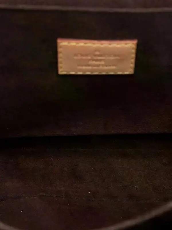 LOUIS VUITTON 2016 Monogram Pochette Metis Satchel - Brown
